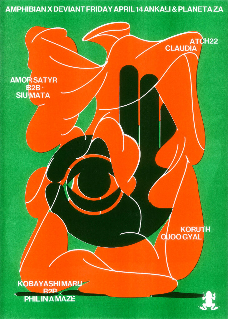 Amphibian x Deviant: Amor Satyr & Siu Mata, OJOO GYAL – Ankali & Planeta Za