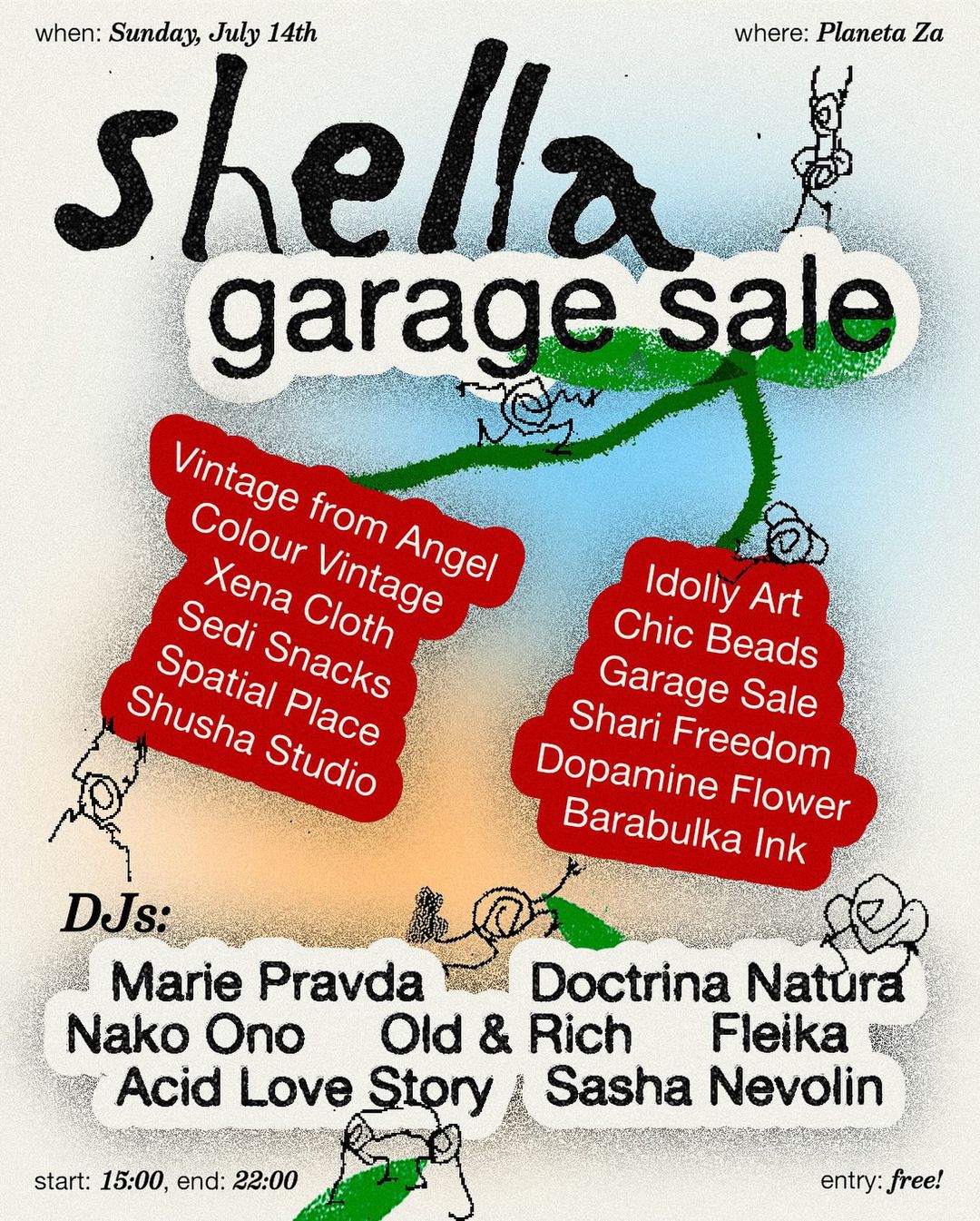 Shella Garage Sale – Ankali & Planeta Za